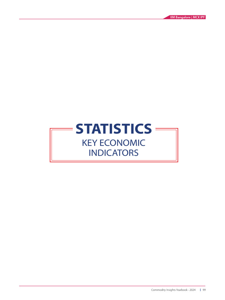 Economic Indicators Yearbook 2024 | PDF | Money Supply | Gross Domestic ...