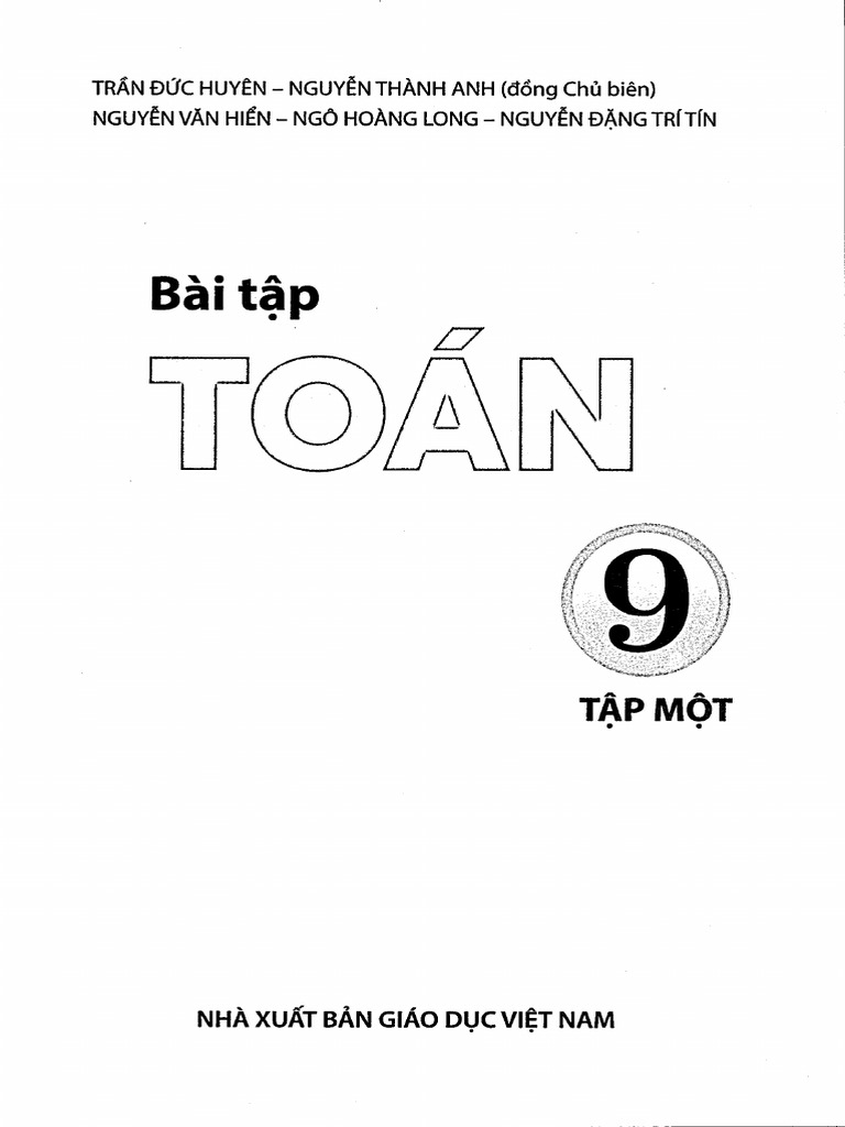 SGBT Toan 9 T1 CTST | PDF