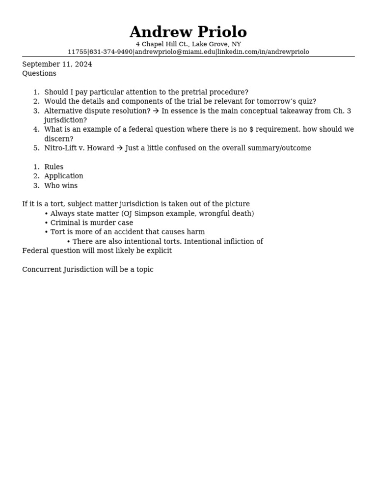 BSL Questions for 1st Quiz | PDF