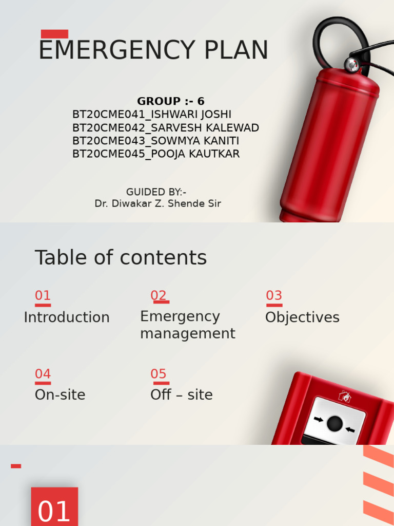 Comprehensive Emergency Management Plan | PDF | Emergency Management ...