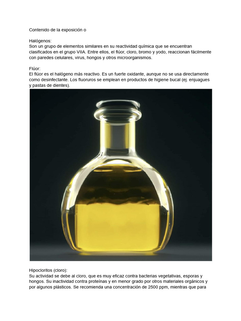 Expo | PDF | Cloro | Hidróxido de sodio