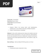 Panamor AT-50: Uses and Precautions | PDF | Nonsteroidal Anti ...