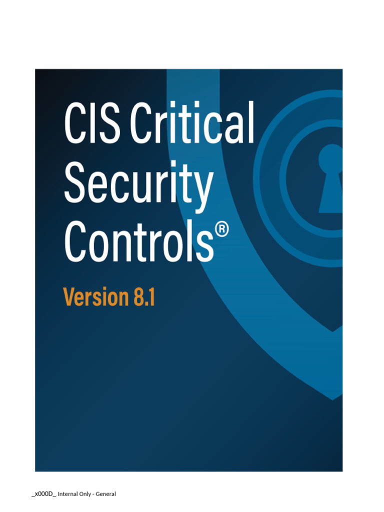 CIS Controls Version 8.1 Overview | PDF | Computer Network | Security