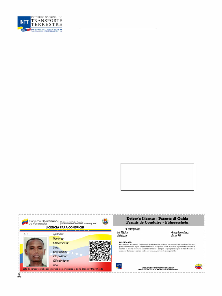 Erick Bellorin Lic2 | PDF | Licencia de conducir | Transporte