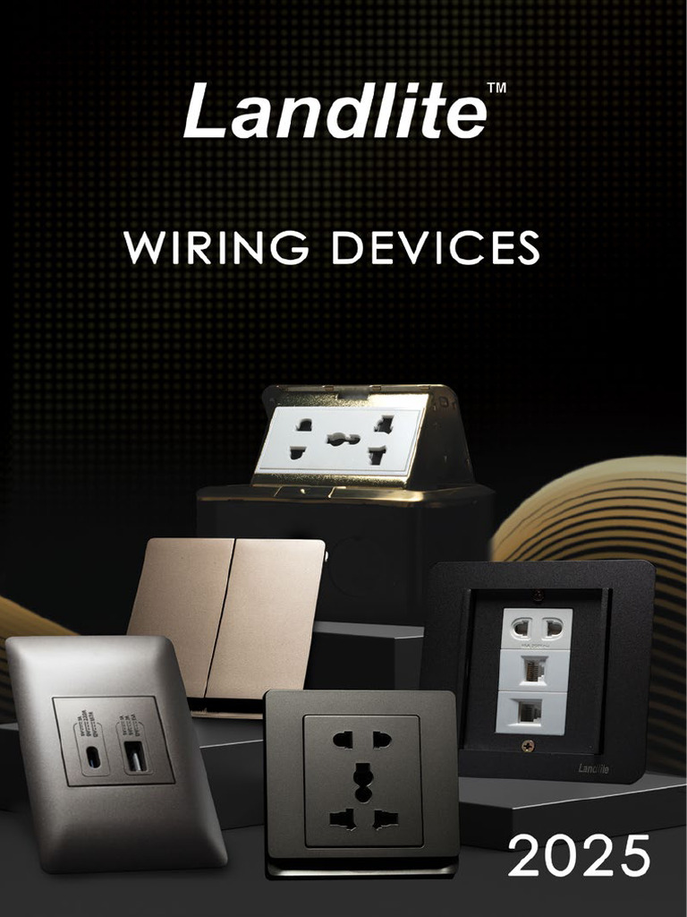 Landlite Wiring Devices Brochure 2025 - Price | PDF | Power Supply ...