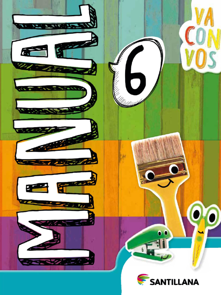 Manual 6 Santillana Va Con Vos | PDF