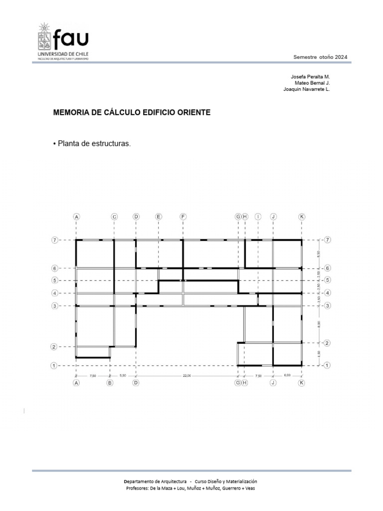 Memoria_edificio oriente H | PDF