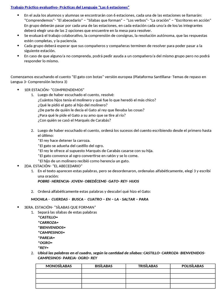 Trabajo Práctico Evaluativo - 2do Trimestre Pdel L. | PDF