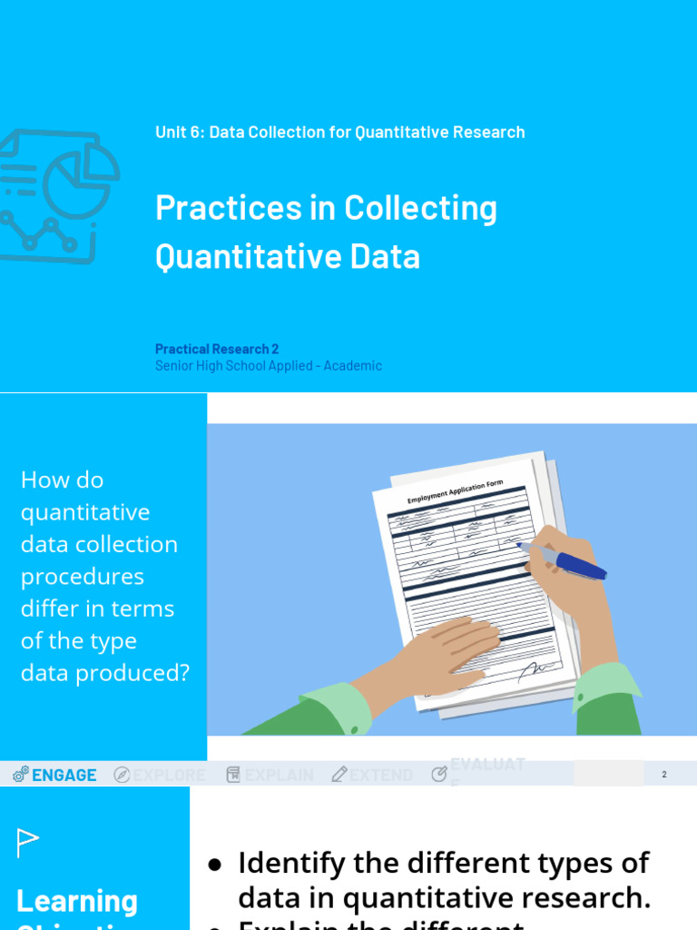 Practices in Collecting Quantitative Data | PDF | Survey Methodology ...