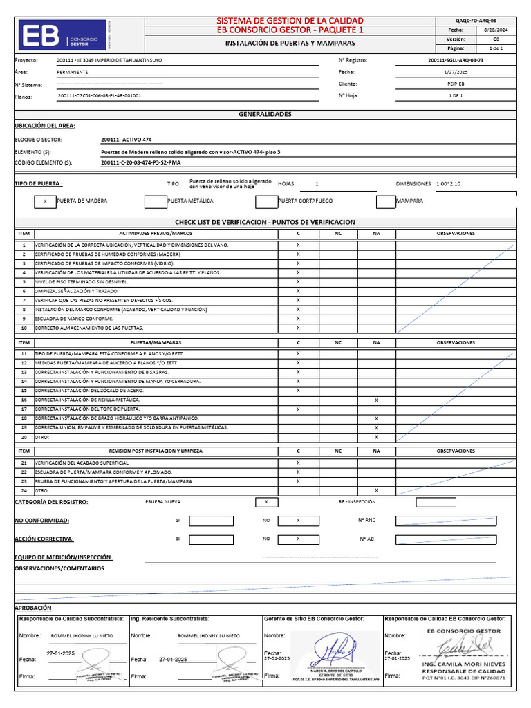 SGLL Arq 08 73 | PDF | Procesos de negocio | Calidad