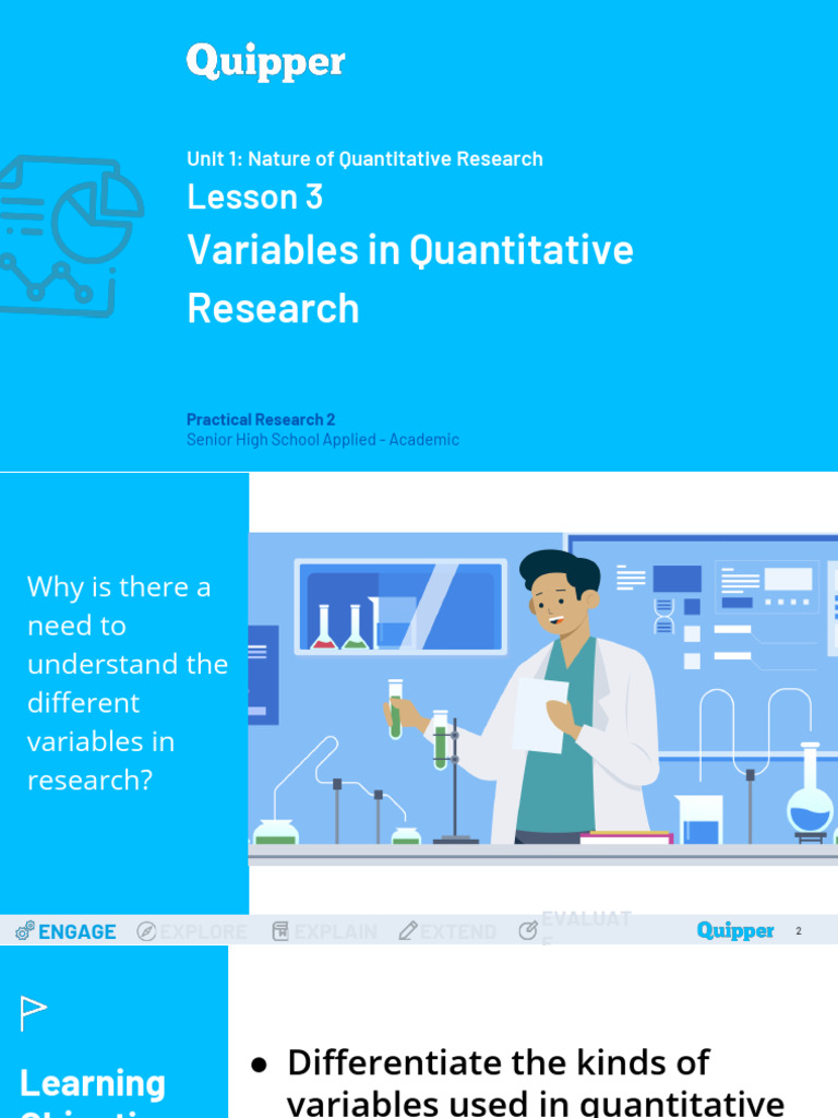 Understanding Variables in Research | PDF | Quantitative Research ...