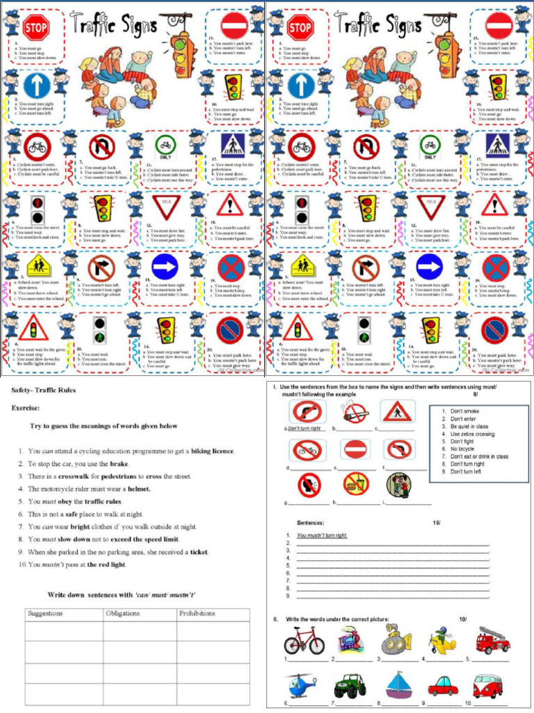 Traffic Rules Pdf