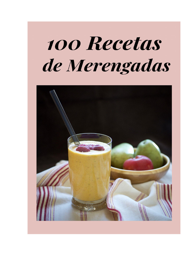 100 Recetas de Merengadas | PDF | Helado | Uva