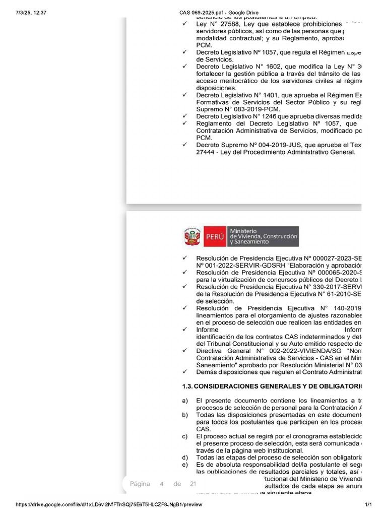 Bases Postulacion | PDF