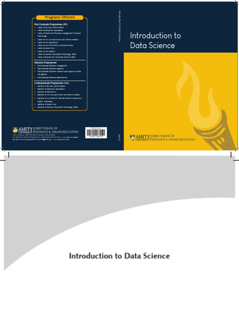 Introduction To Data Science F-CSIT359-S | PDF | Spss | Apache Spark