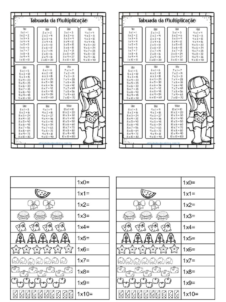 Multiplicação Ilustrada | PDF