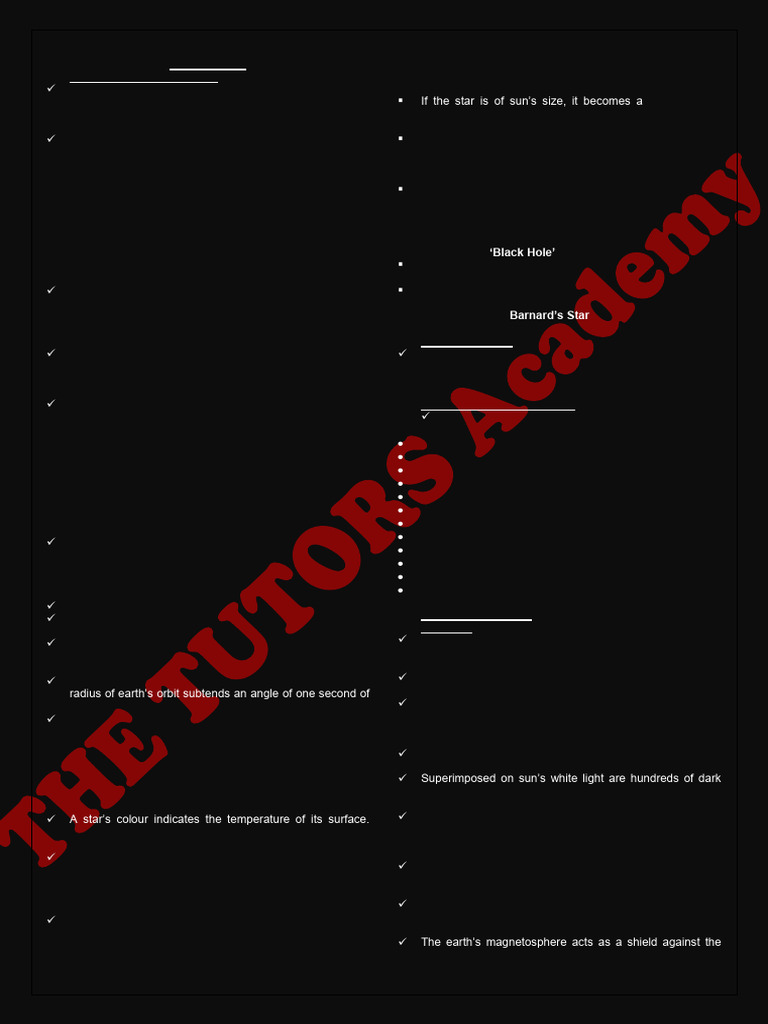 Geography short notes 13 pages | PDF | Planets | Pluto