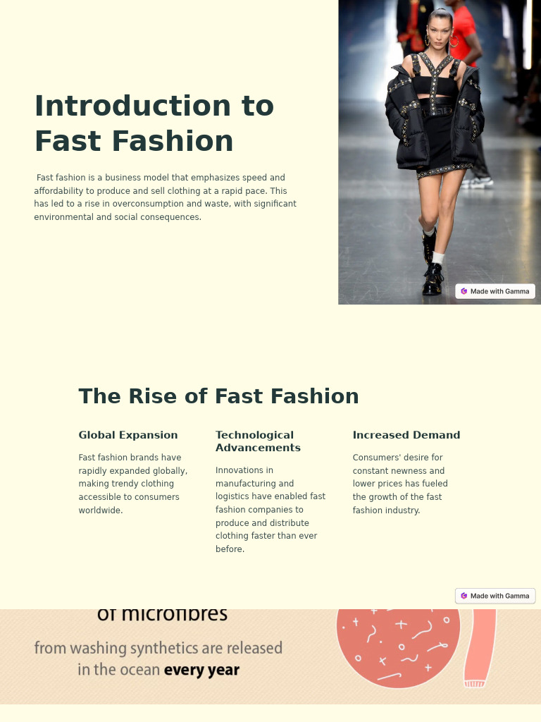 Understanding Fast Fashion's Impact | PDF | Environmental Degradation ...