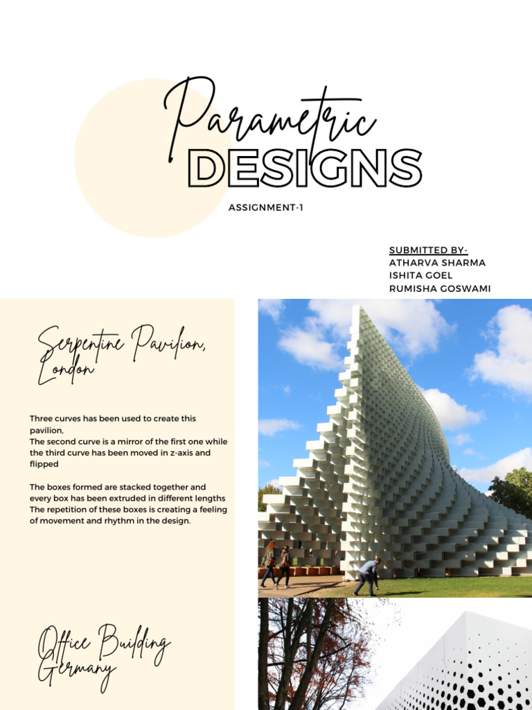 Parametric Presentation | PDF