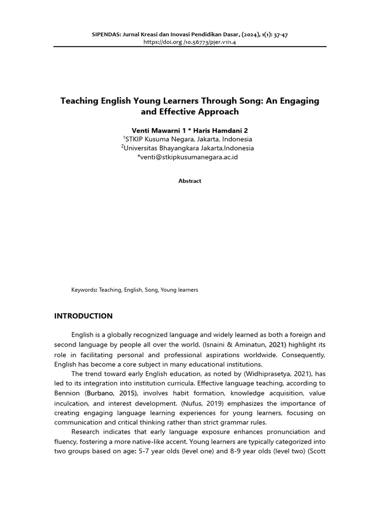 2169-Research Results-9360-1-10-20241210 2 | PDF | Learning | Teachers
