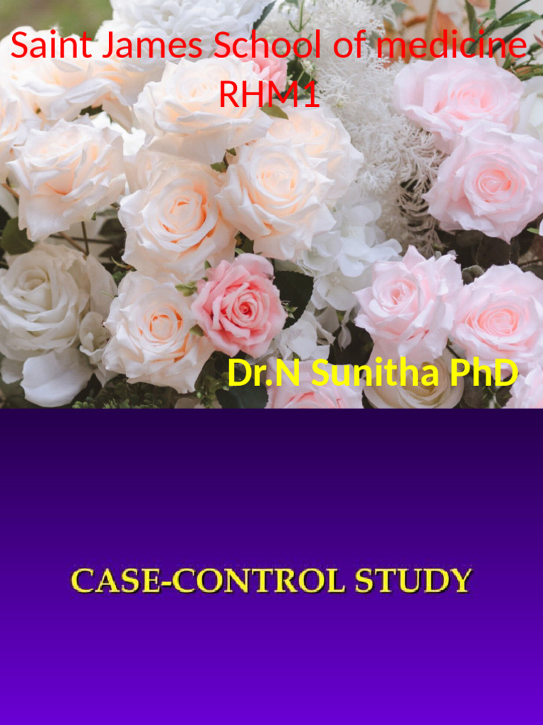 3 Research design part-2, 2025 | PDF | Odds Ratio | Medical Specialties