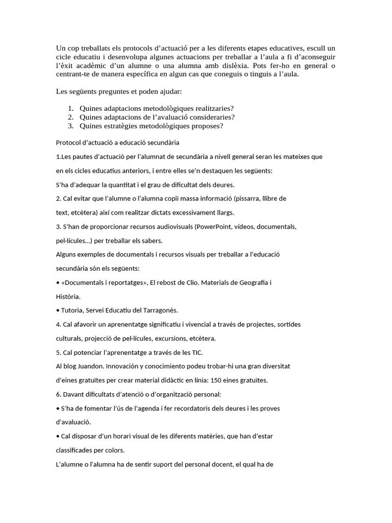 exercici protocol 2.1 | PDF