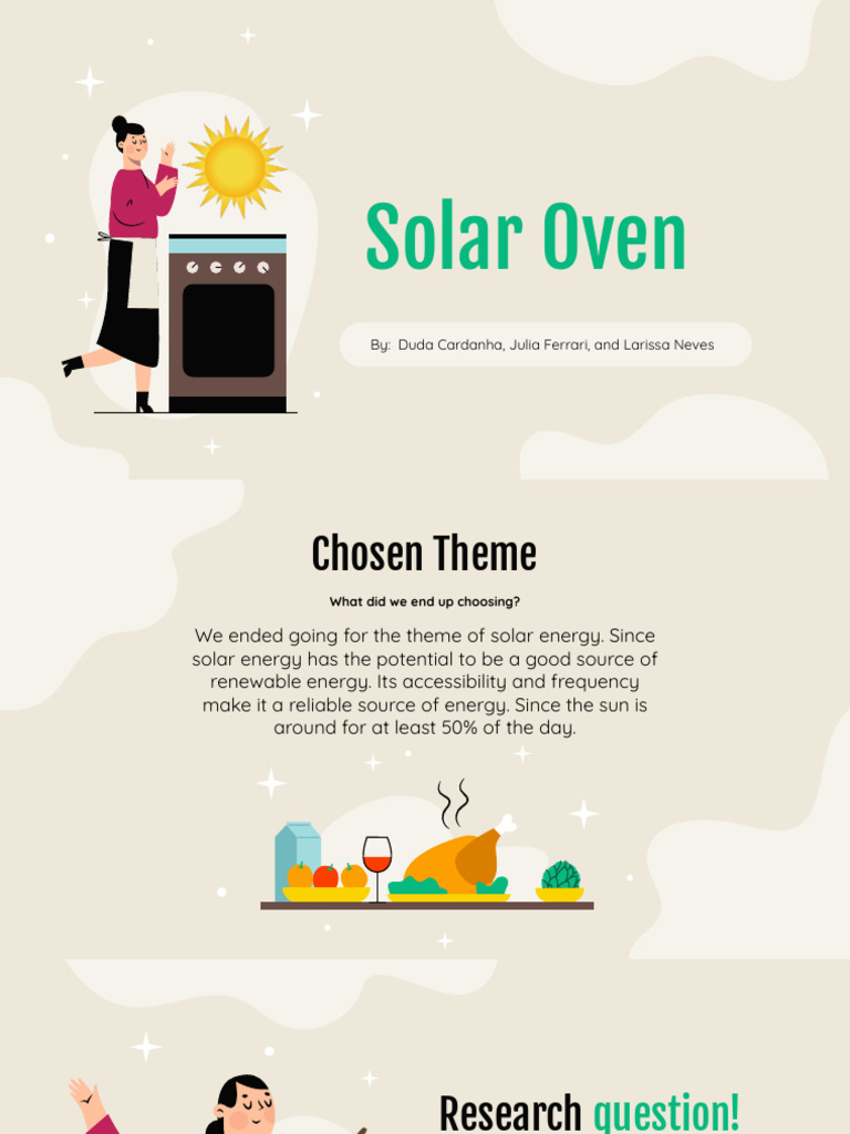Solar Oven Chemistry - Julia, Duda C, and Larissa | PDF | Aluminium Foil