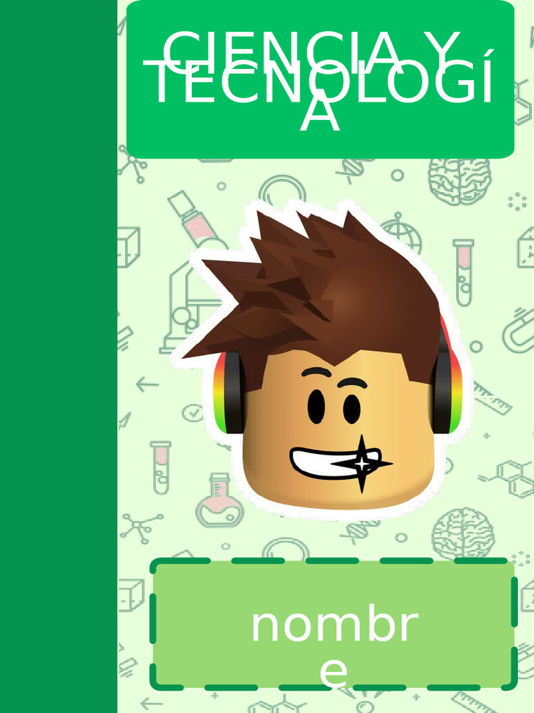 Portadas de Roblox para Cuadernos | PDF
