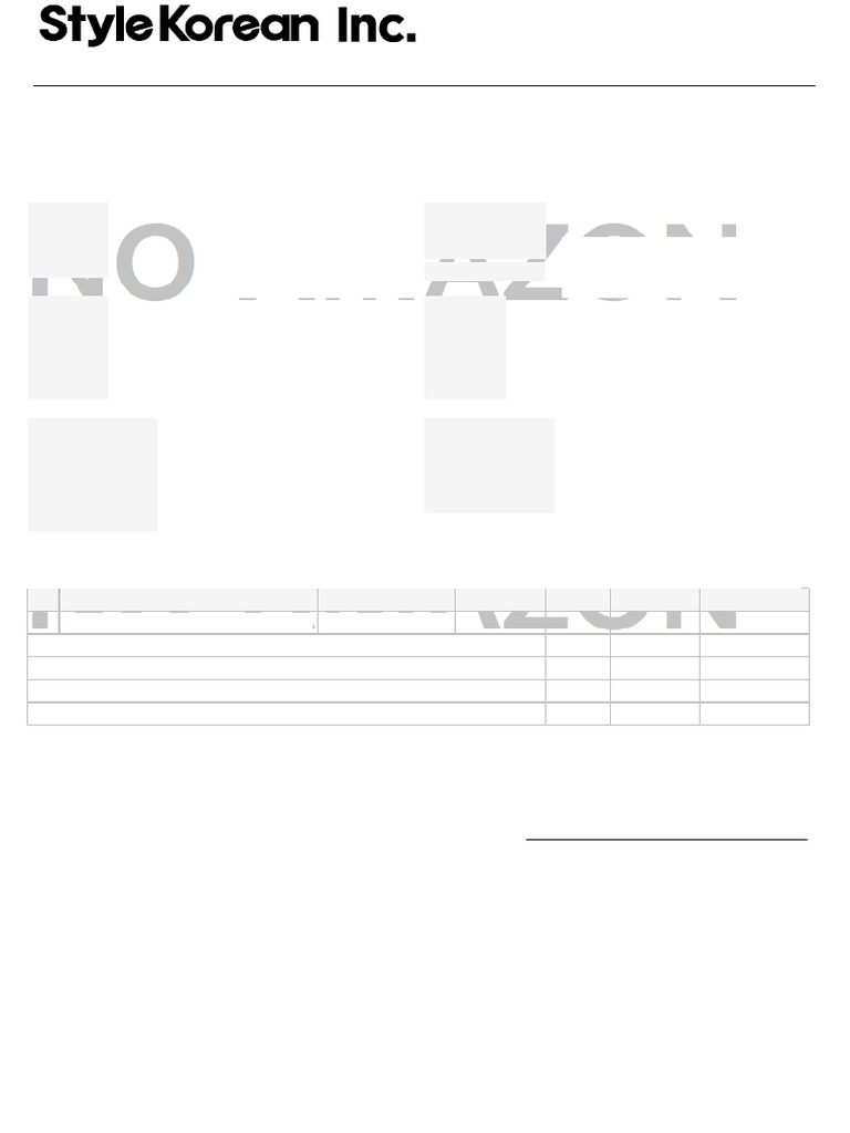 695420015-Style-Korean-INVOICE (1) | PDF | Freight Transport