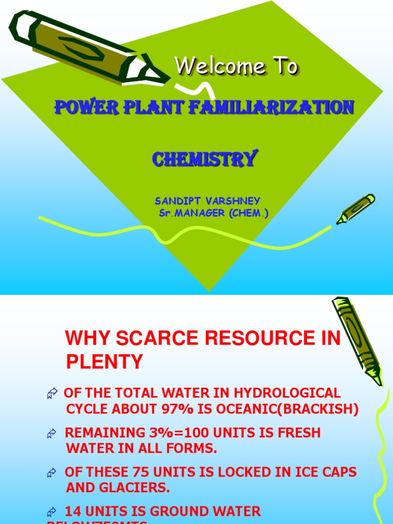 Power Plant Familiarization Chemistry: Welcome To | PDF | Water ...