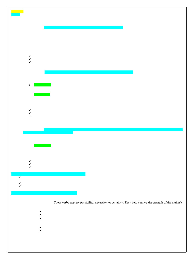 NOTES - 2B - Second Quarter - School Year 2024 2025 | PDF | Argument | Verb