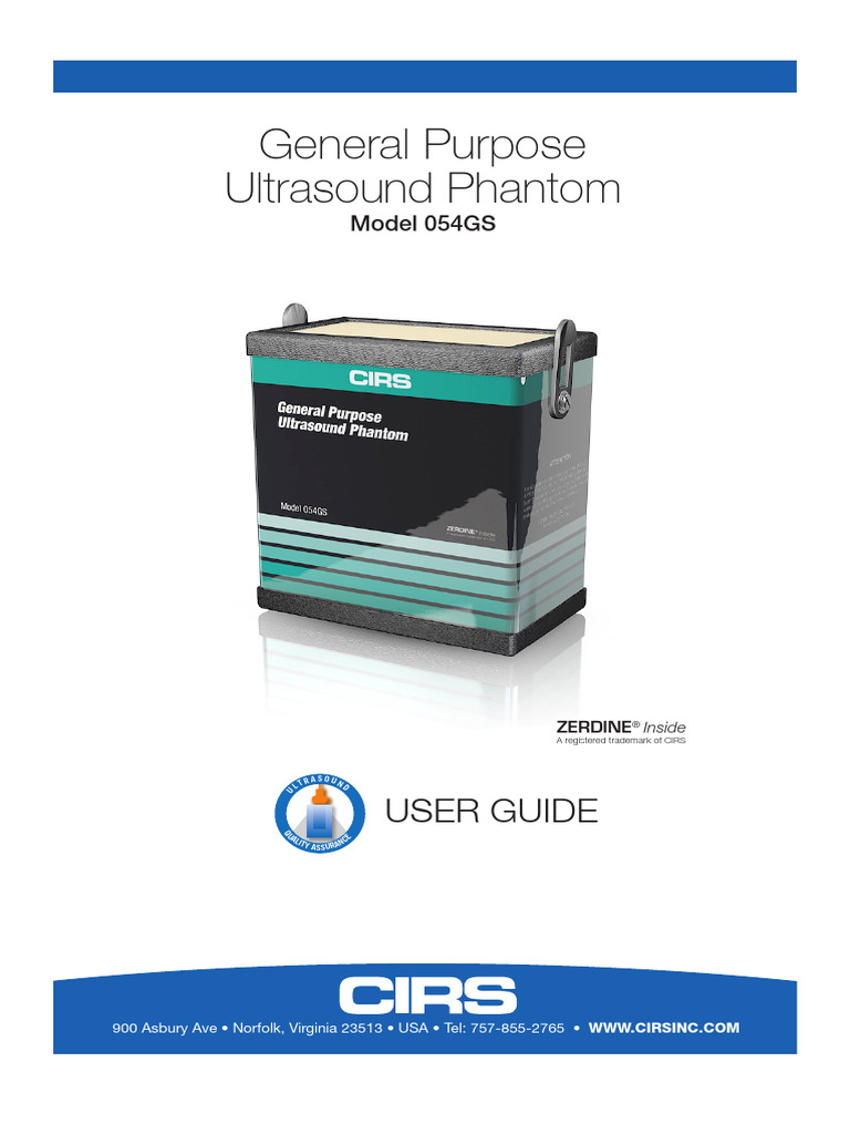 Guia de Fantoma de Ultrasonido | PDF | Optical Resolution | Medical Ultrasound