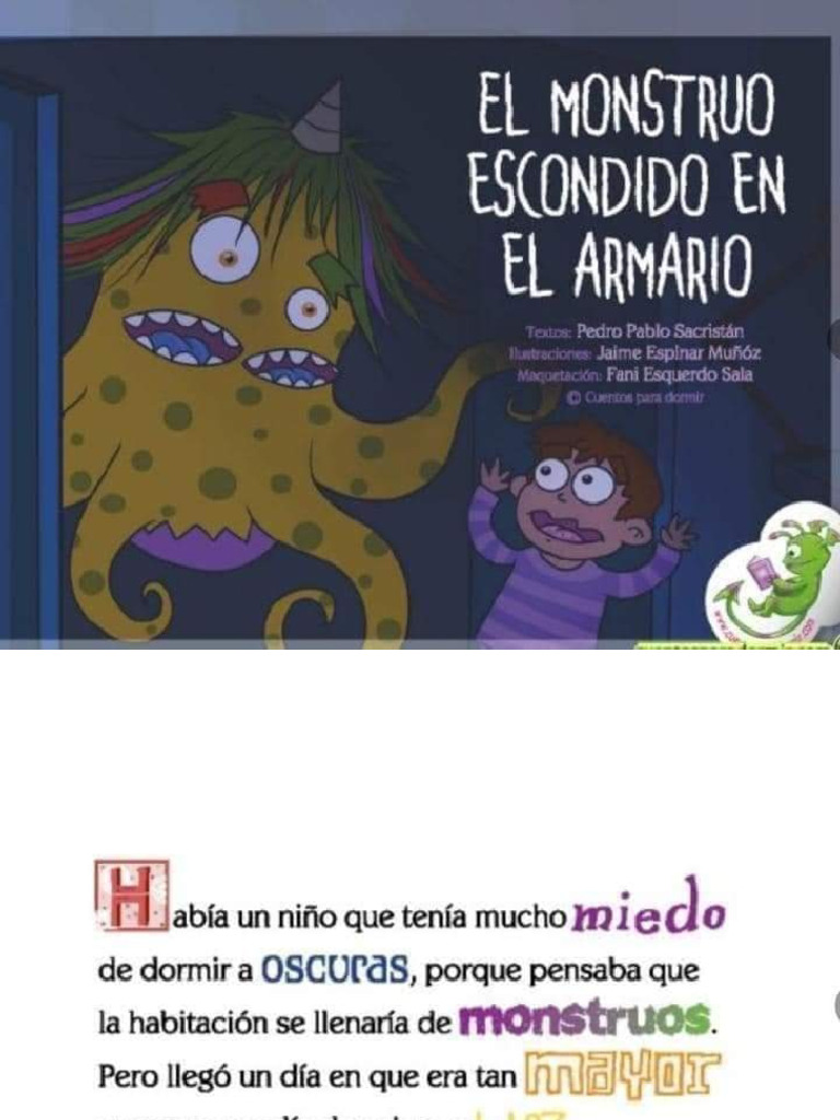 El Monstruo Escondido en El Armario | PDF