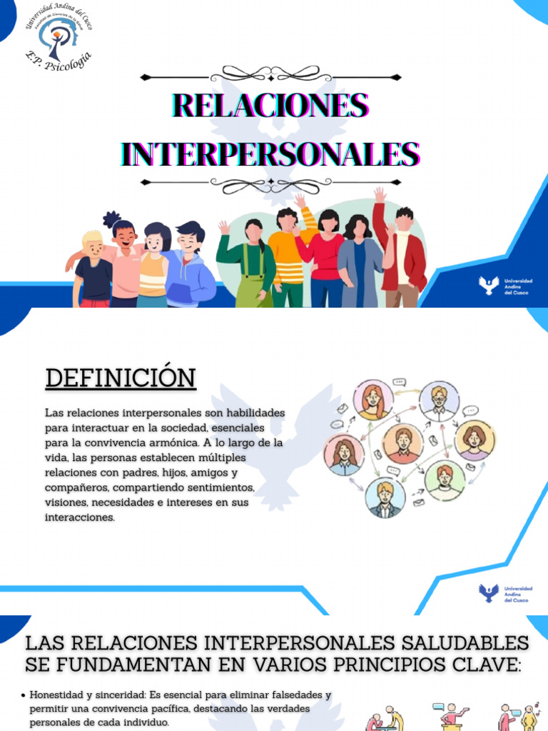 Relaciones Interpersonales | PDF