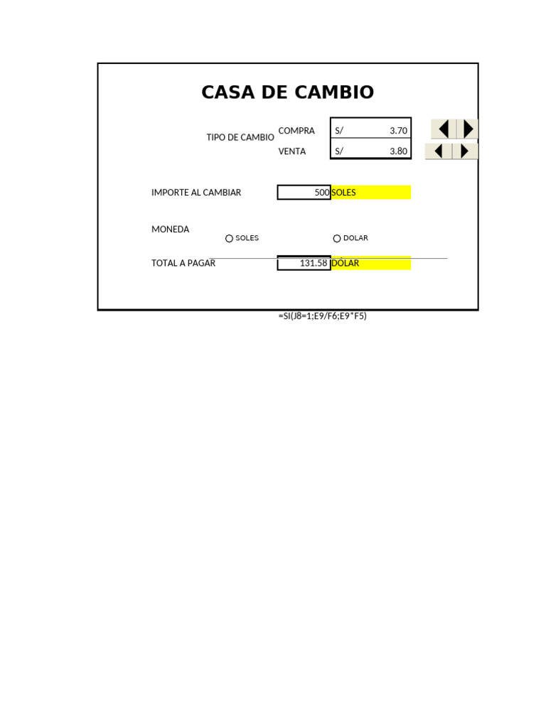 Clase de Botones en Excel | PDF