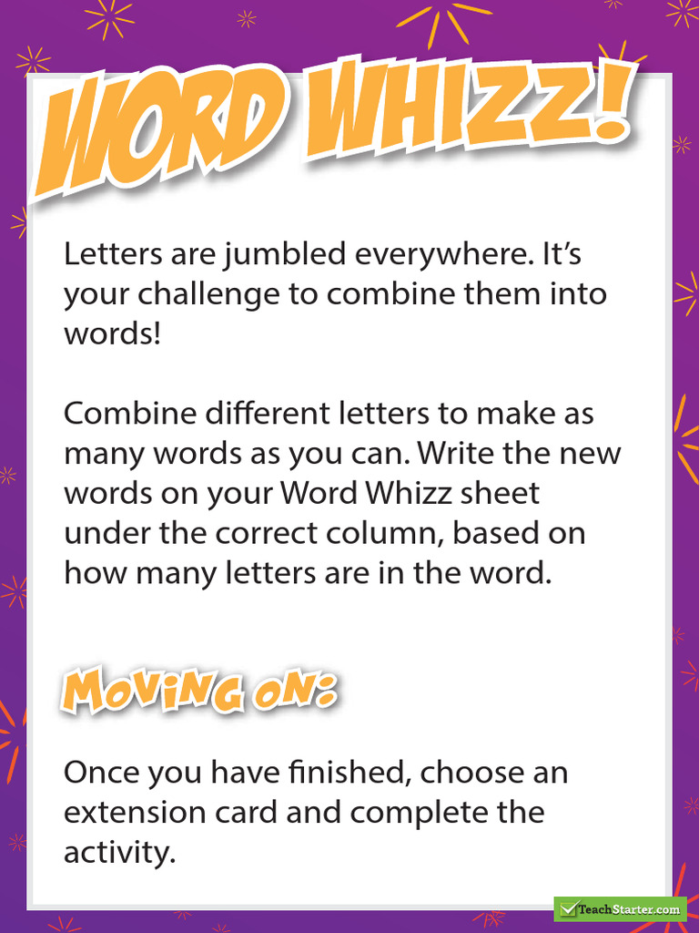 Word Whizz Spelling Game Adobe Reader | PDF