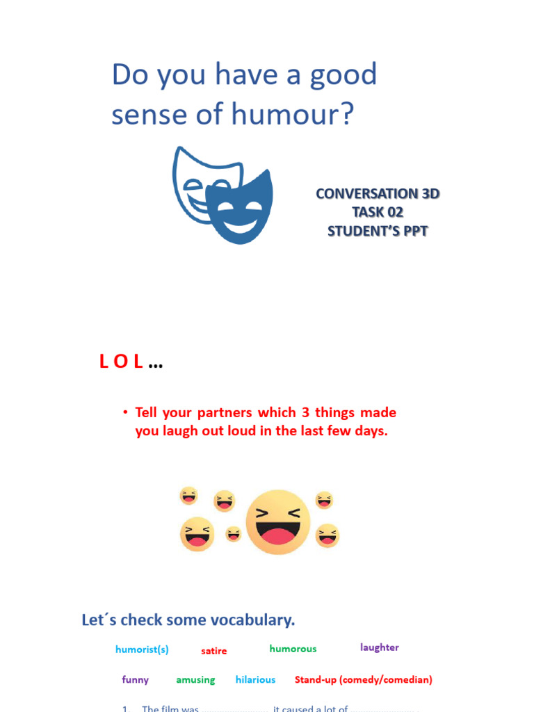 Exploring Humor: Laughter and Comedy | PDF | Laughter | Comedy