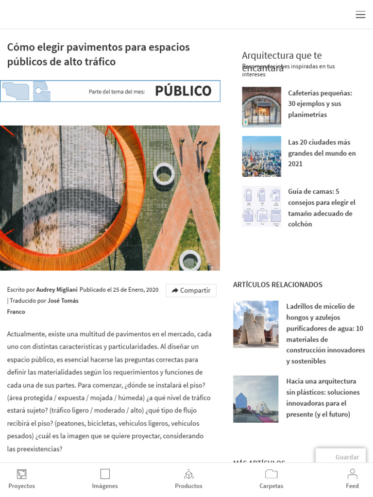 Cómo Elegir Pavimentos para Espacios Públicos de Alto Tráfico ...