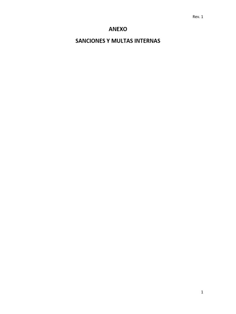 Sanciones y Multas para Residencial Tabachines. | PDF