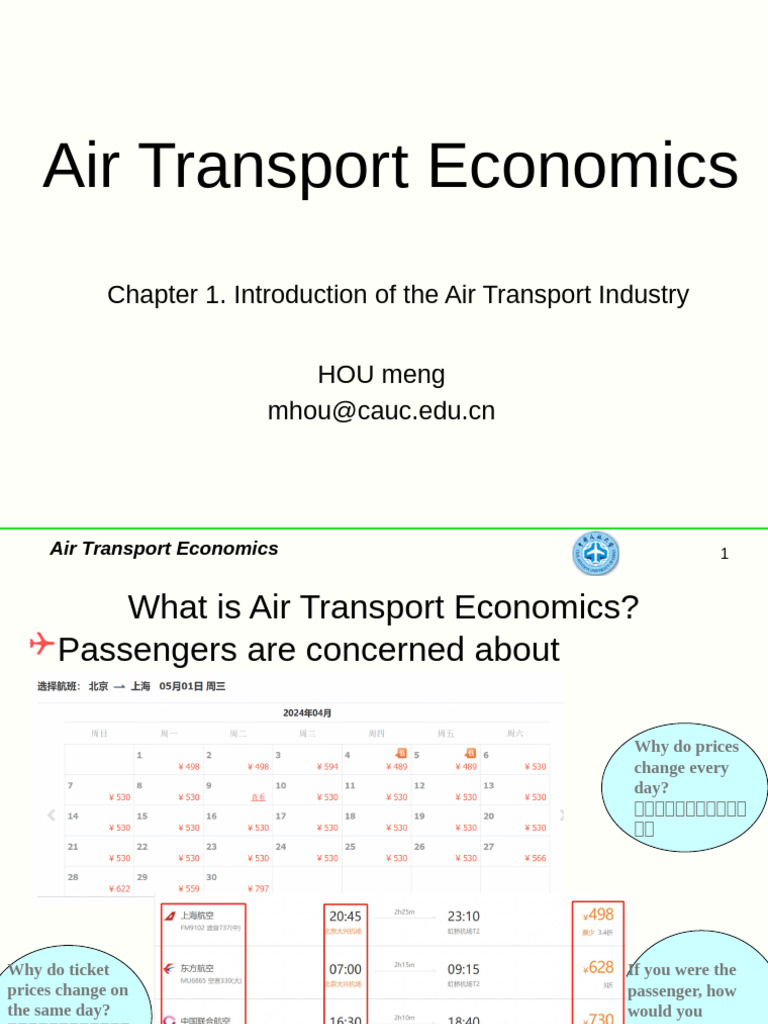 1. Introduction | PDF | Airlines | Transport