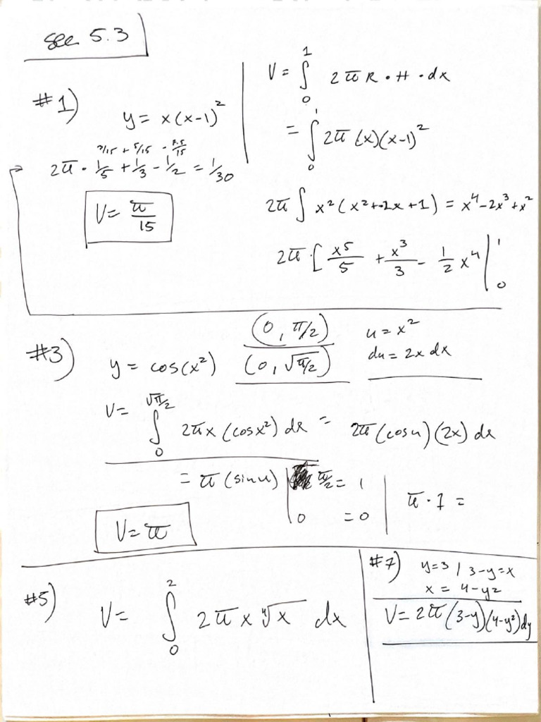 hw23 Calc1 | PDF