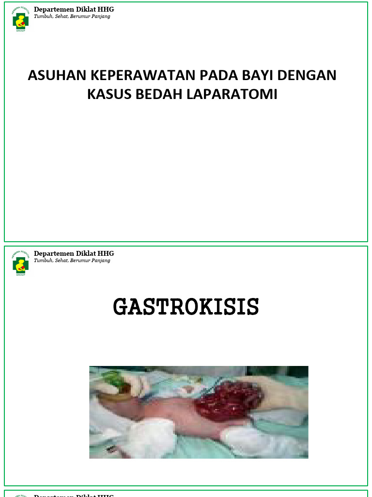C. askep bedah dgn lap Gastroschizis | PDF