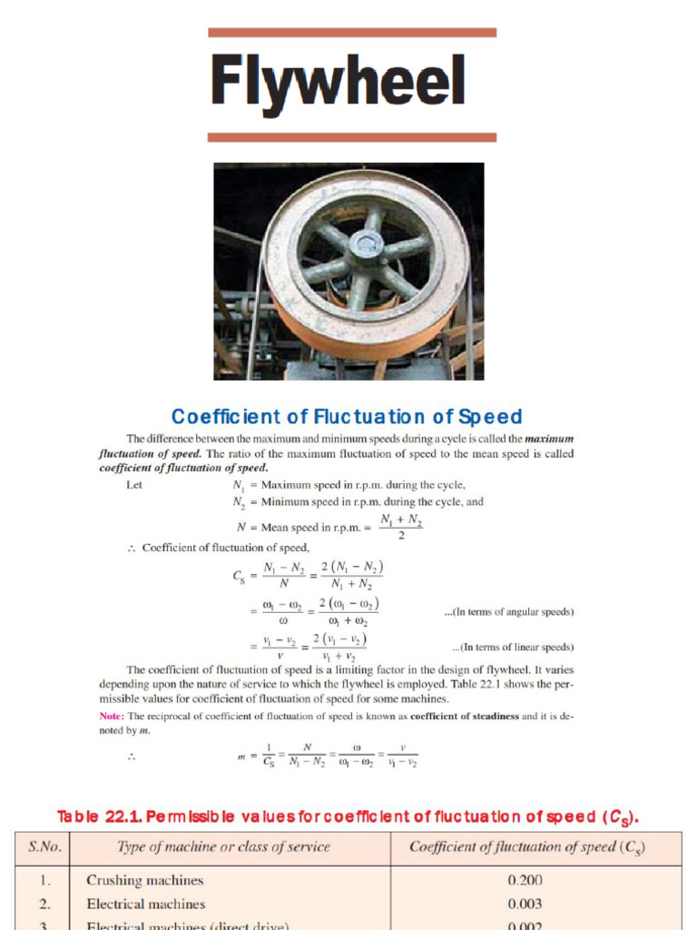 6,. Flywheel | PDF