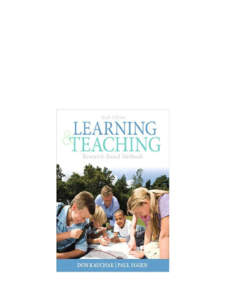 (Ebook PDF) Learning and Teaching: Research-Based Methods 6th Edition PDF Download | PDF ...