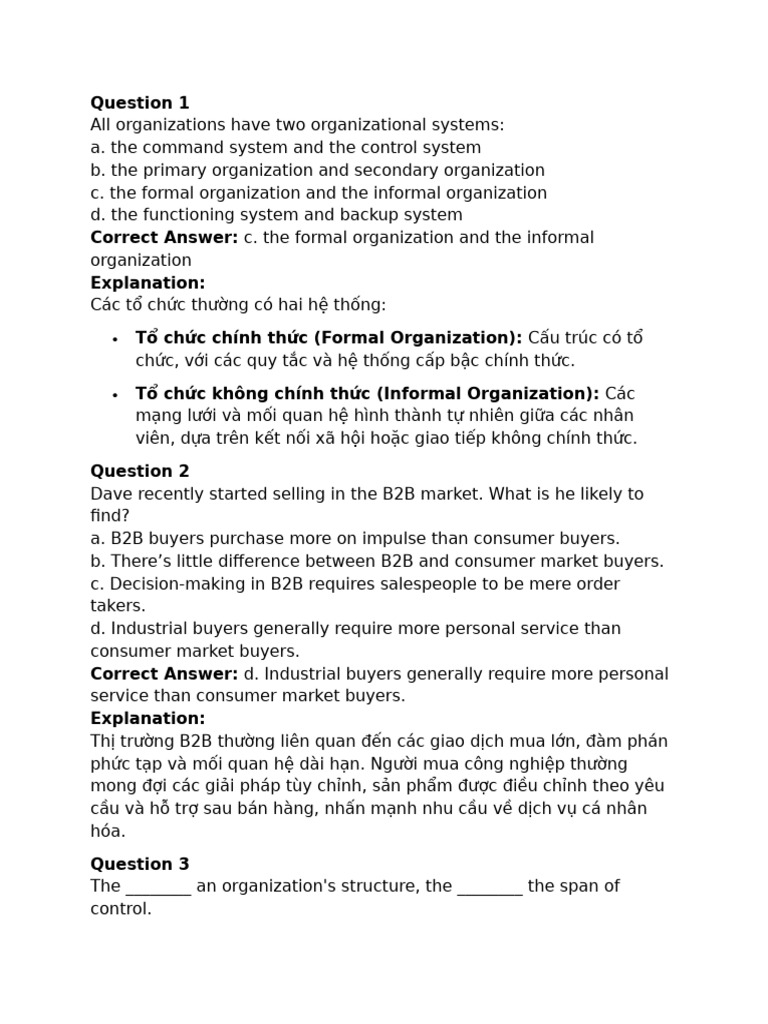 Multiple choice final exam | PDF