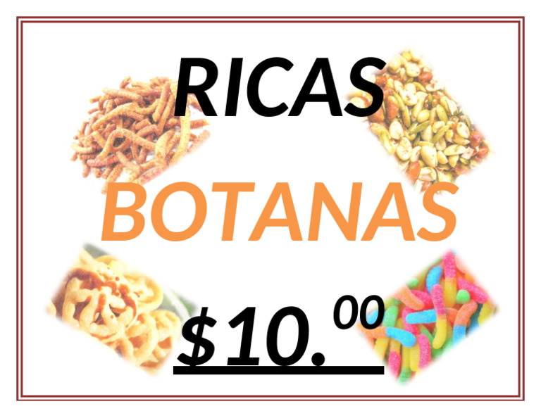 Botanas | PDF