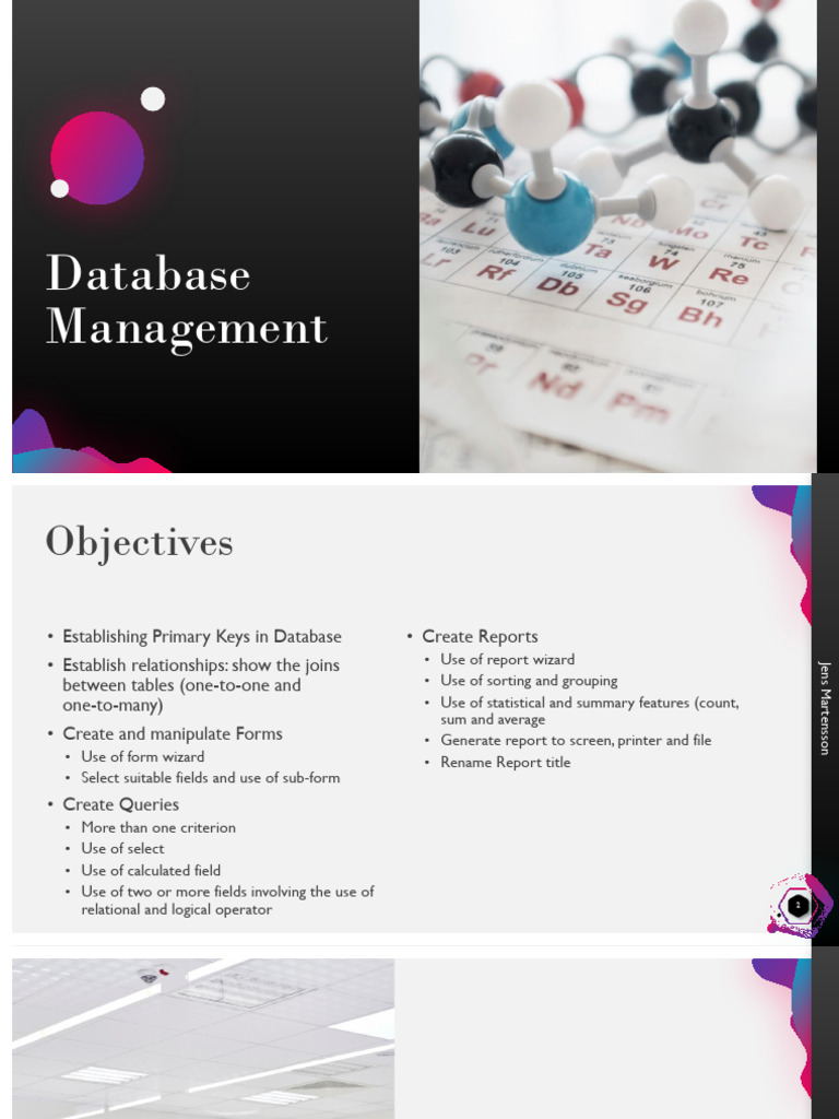 Database Management (Primary_Keys,Relationships_Forms_Queries) | PDF | Databases | Data ...