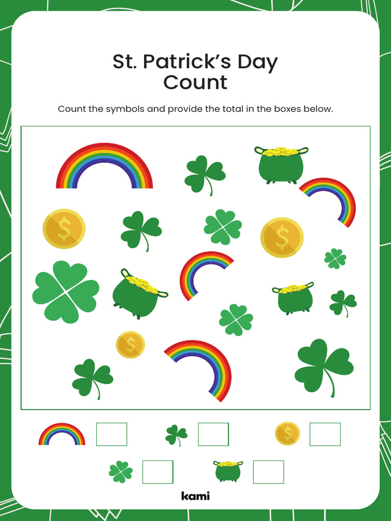 ST Patrick's Day Count | PDF
