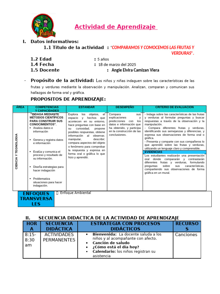 Sesion Cy T18 de Marzo | PDF | Evaluación | Cognición