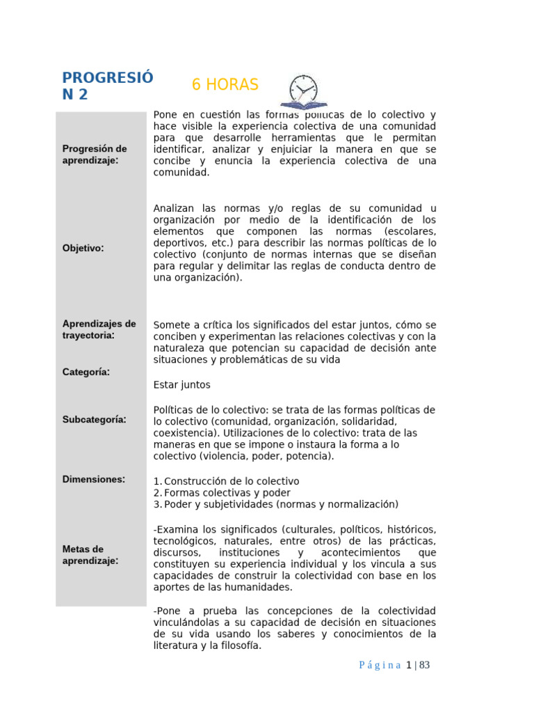 Cuadernillo Progresion 2 | PDF | Michel Foucault | Contrato social